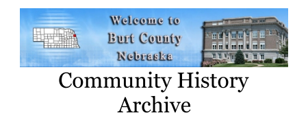 Digital Archives of Burt County NE